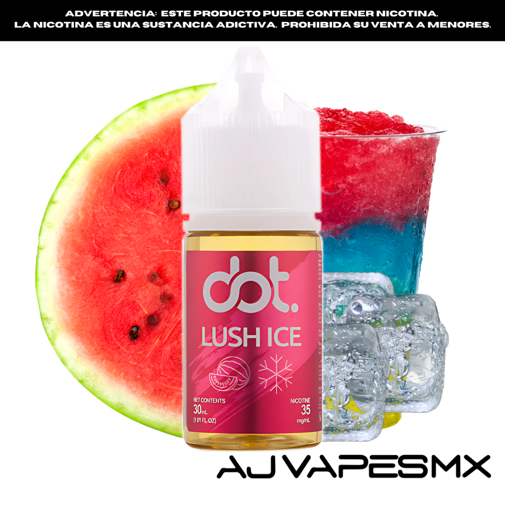 Dot Juice Lush Ice 30ml NicSalt | DOTMOD – AJ Vapes Mx