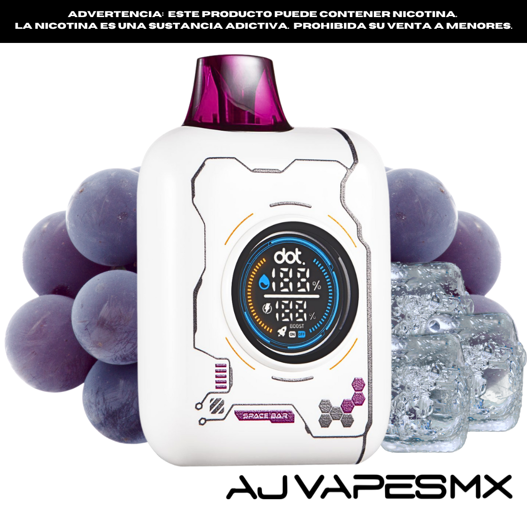 Space Bar Disposable 20,000 Puffs | DOTMOD – AJ Vapes Mx